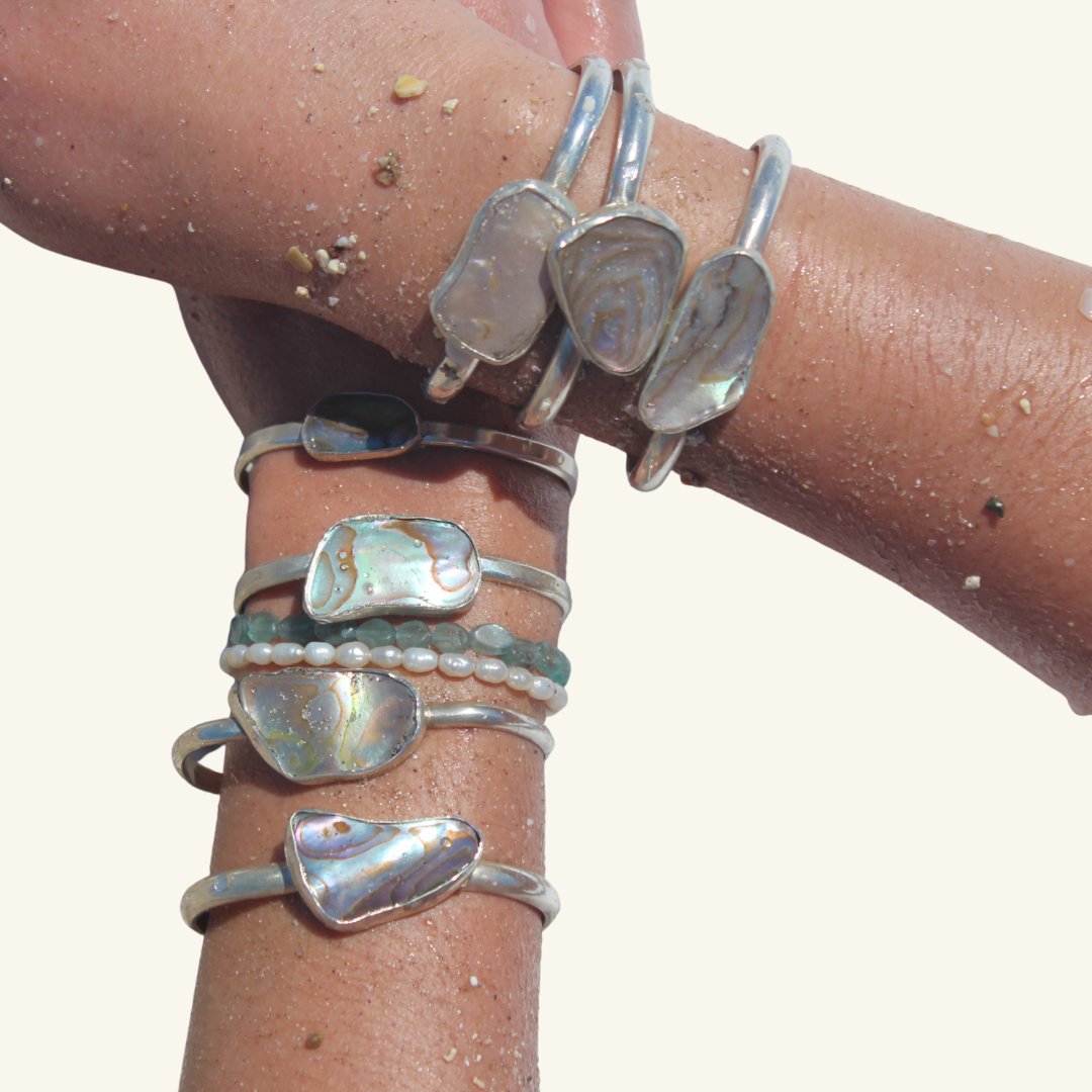 Abalone Cuff Second Collection – Intertidal Jewelry